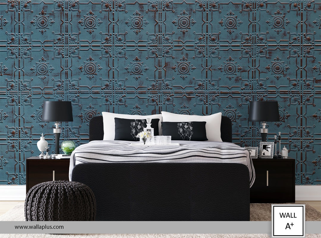 Gothic Shapes Themed Wallpaper. Peel and Stick Wall Sticker - Etsy