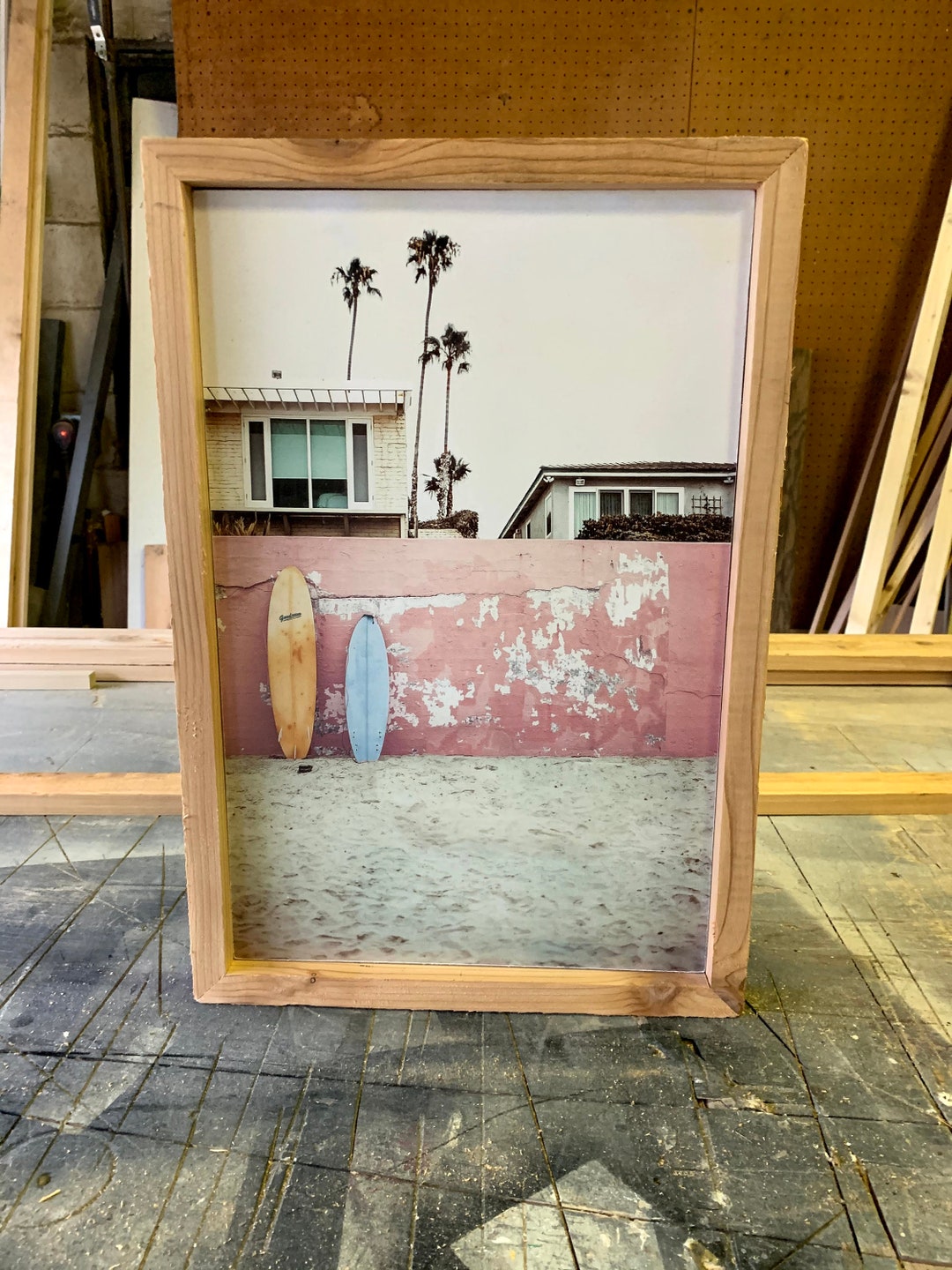 Boho Surf Print California Print San Diego Poster Surfboard Wall Art ...