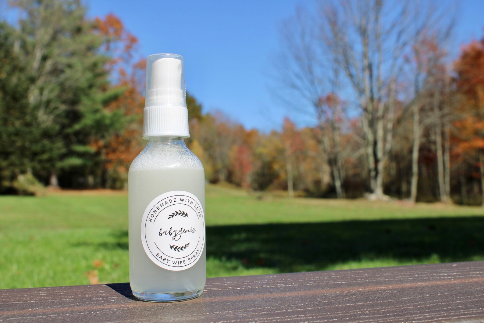 Organic To-go Baby Wipe Spray, Cloth Wipe Spray, All-natural Baby Wipe ...