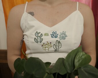 Cactus Crop Top - Etsy