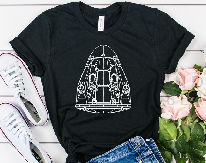 Spacex Shirt, Spacex Gift, Space Shirt, Solar System Astronomy T-shirt ...
