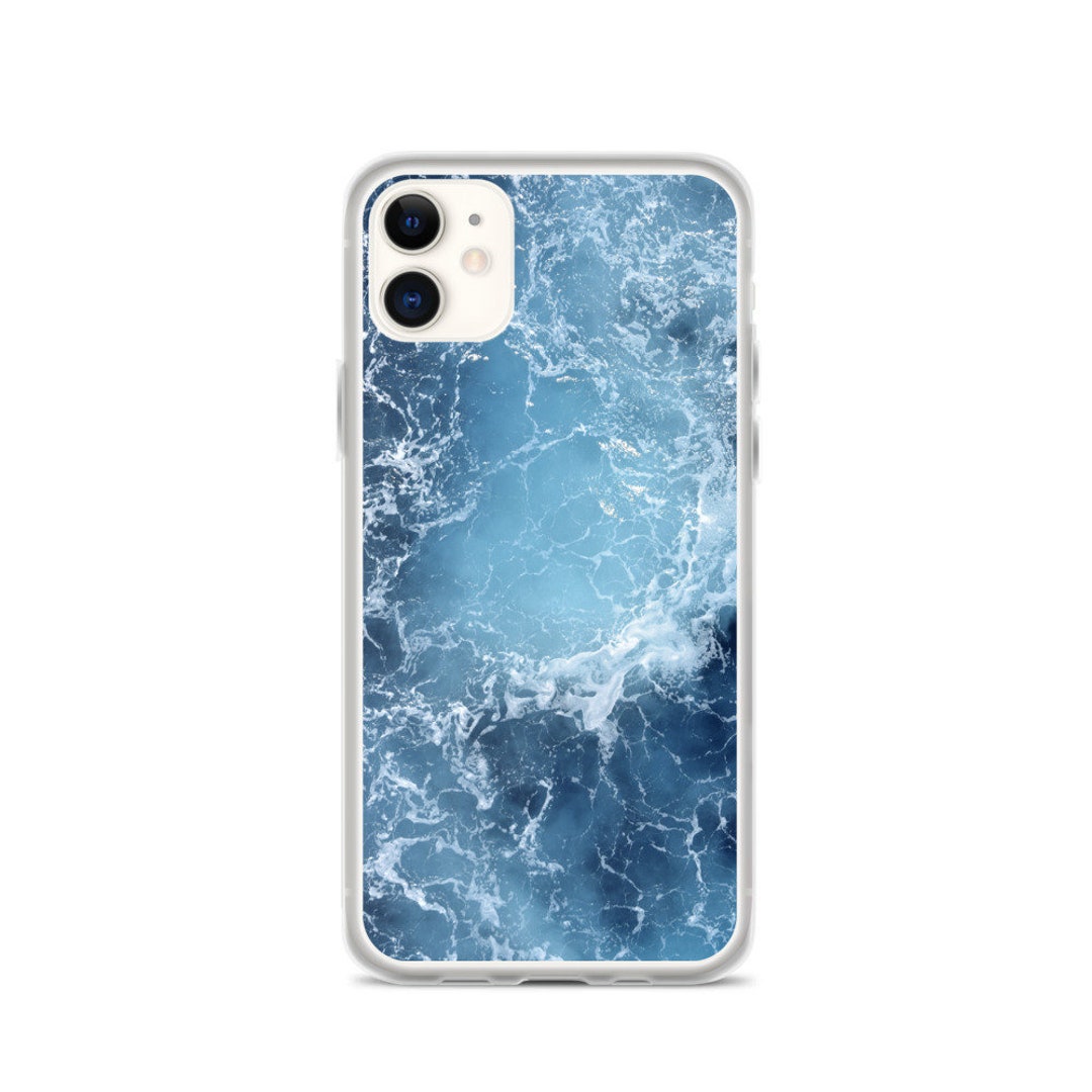 Blue Ocean Waves Blue Sea Ocean Beach Hawaii Aesthetic iPhone SE (2020 ...
