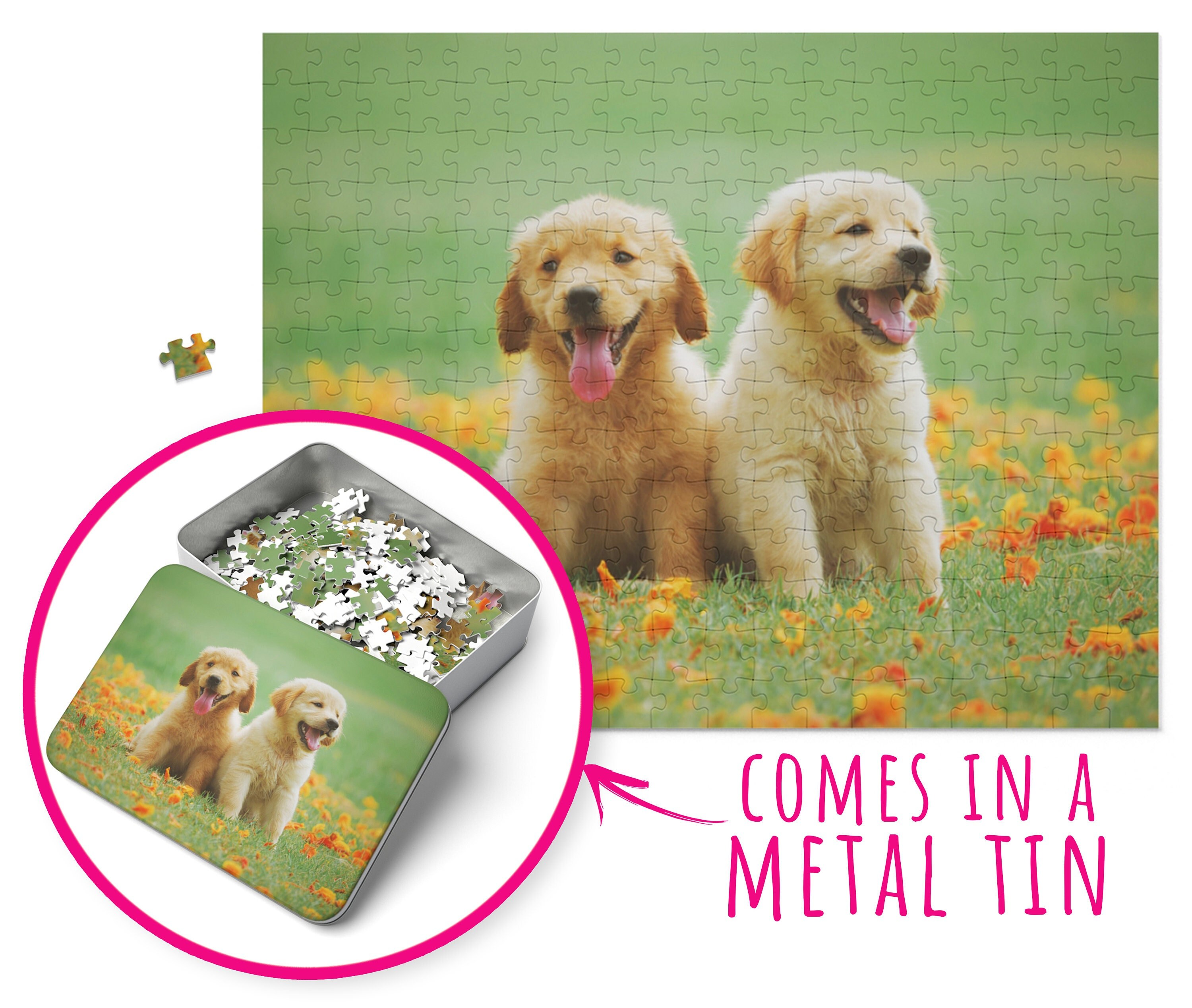 CUSTOM Picture Puzzle Premium Photo Puzzle Create Your Own - Etsy