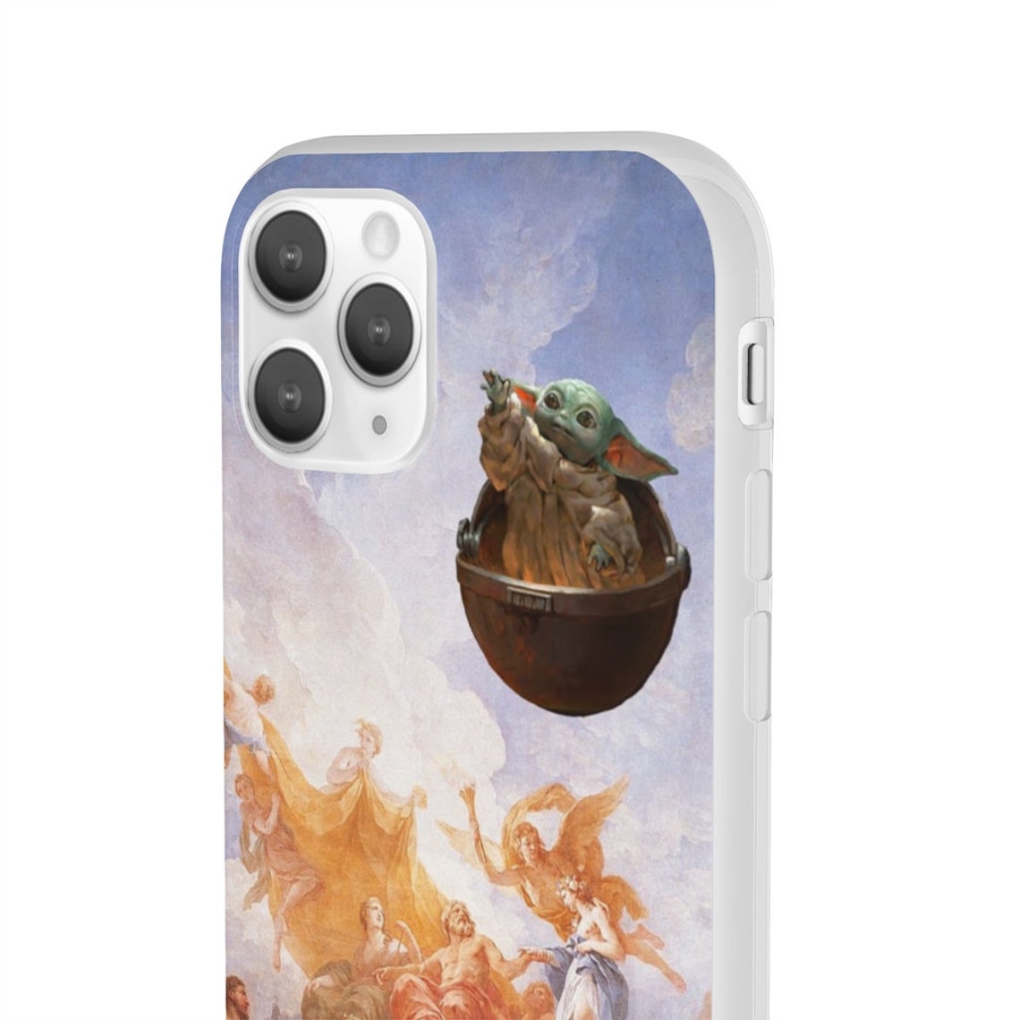 Baby Yoda Iphone Case Baby Yoda Renaissance Case Fan Art - Etsy