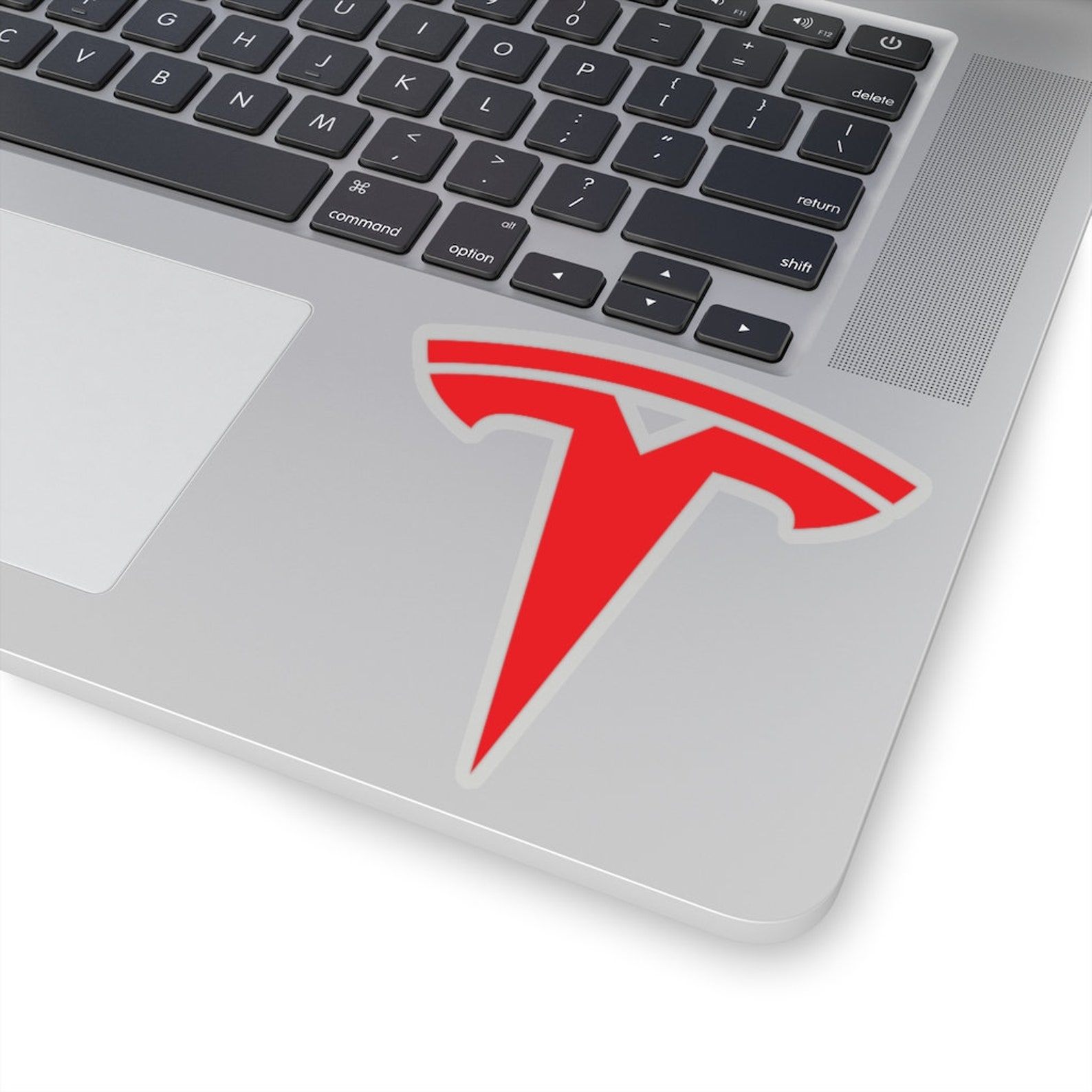 3Pcs Tesla Stickers Cool Tesla Red Logo Bundle Kiss-Cut | Etsy