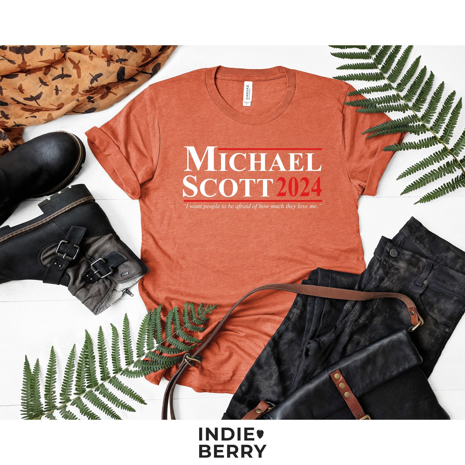 Michael Scott for President 2024 Shirt World's Best Boss - Etsy