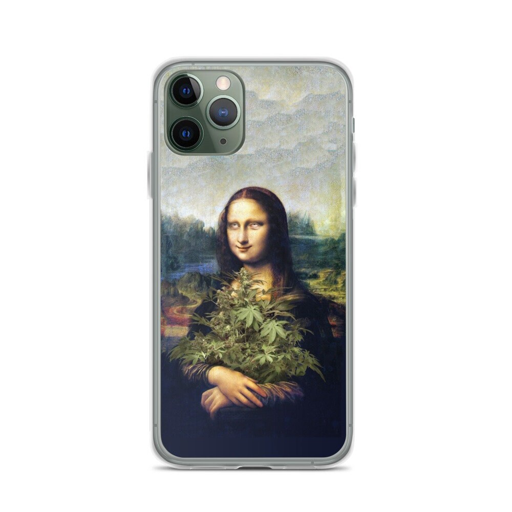 Weed Mona Marijuana Lisa Cannabis 420 Pot Weed Stoner Gift | Etsy