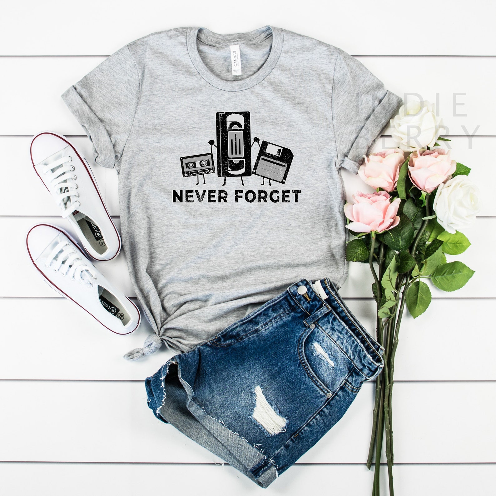 Never Forget Shirt / Long Sleeve / Hoodie Never Forget Floppy | Etsy