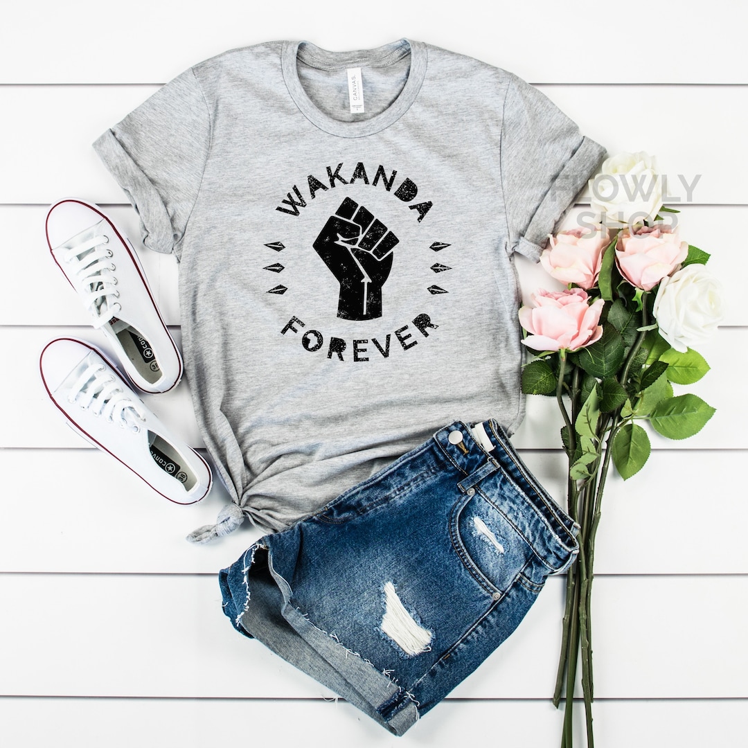 Wakanda Forever Shirt | Black Panther Wakanda Shirt | Chadwick Boseman ...