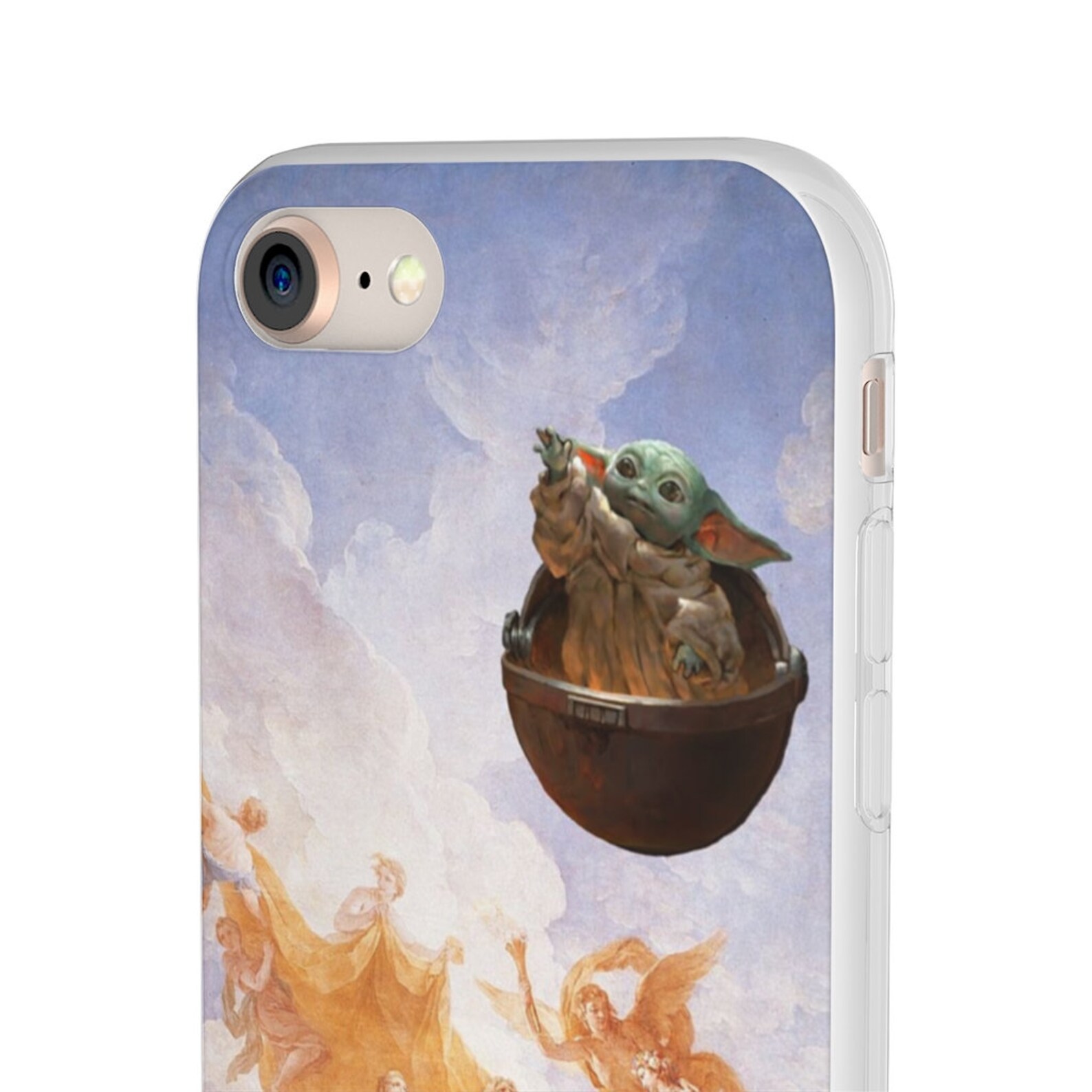 Baby Yoda Iphone Case Baby Yoda Renaissance Case Fan Art - Etsy