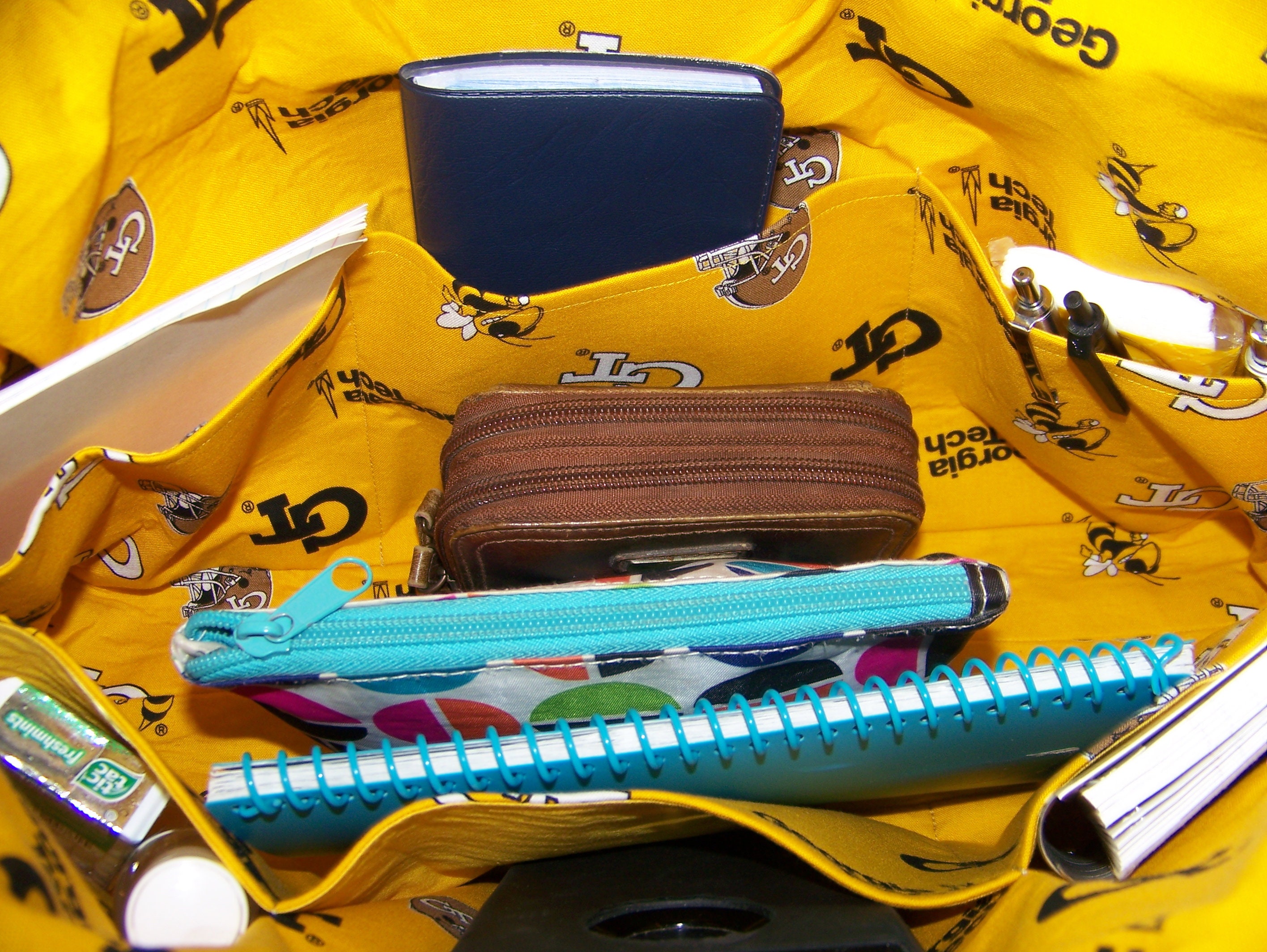 Georgia Tech Jean Shoulder Purse - Etsy.de