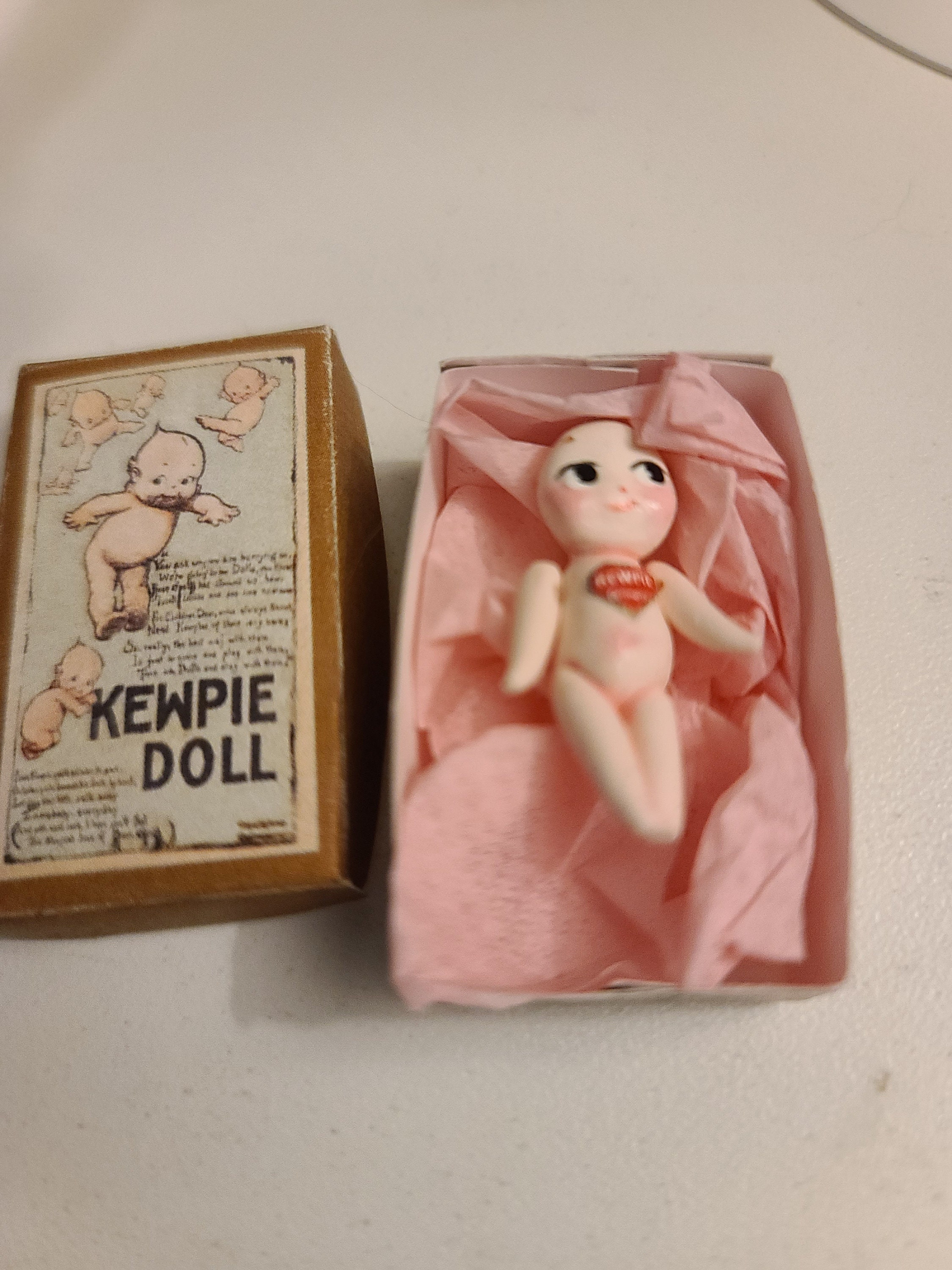 Miniature Kewpie Doll With Stickers and Box Like the Original Kewpies - Etsy