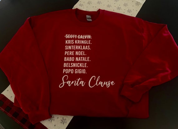 Scott Calvin The Santa Clause Santa Clause SC | Etsy