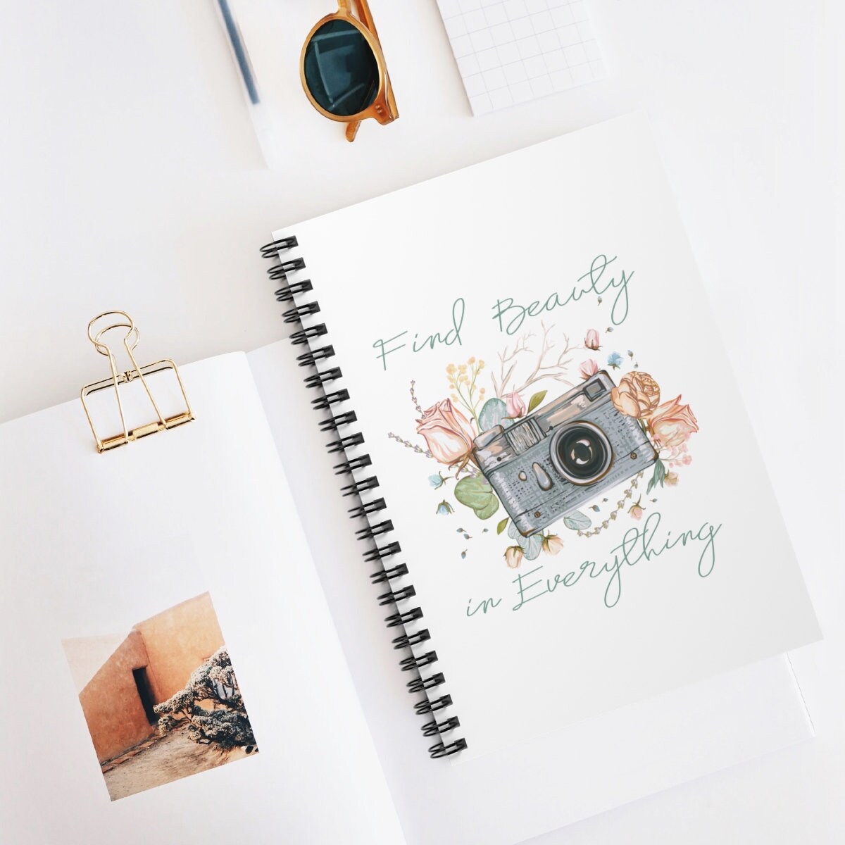 Photographer Notebook Spiral Notebook Ruled Line Photography | Etsy