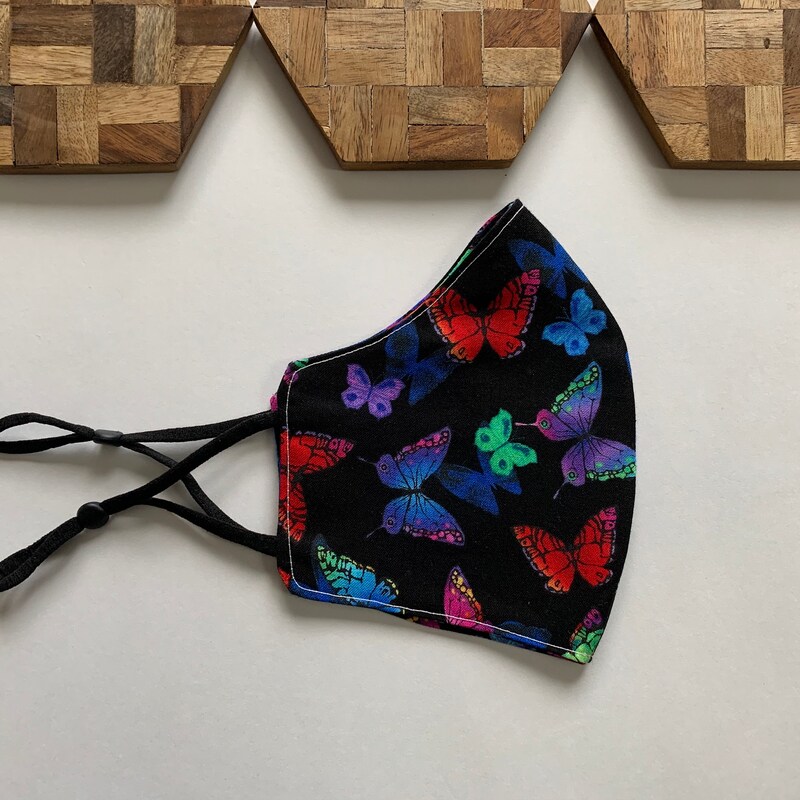 Butterfly Face Mask - Etsy