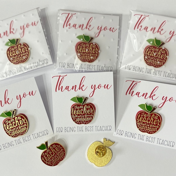 Teacher Pin - Etsy