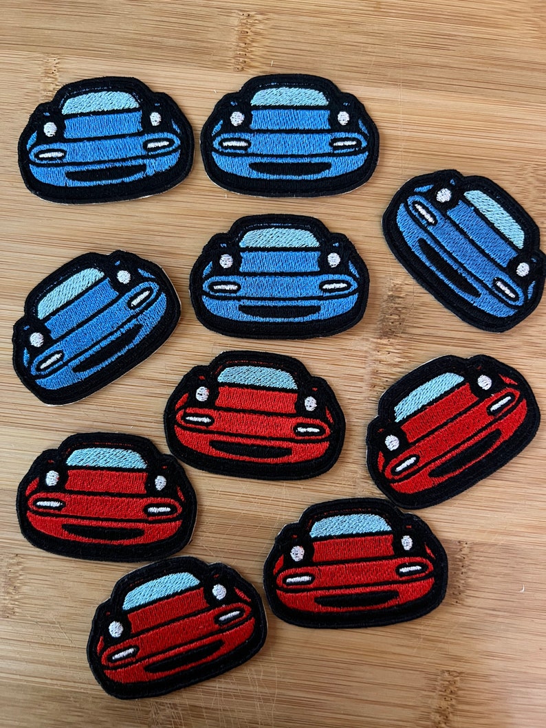 Mazda Miata NA Embroidered Patch - Etsy