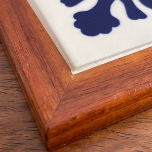 Vintage Hawaiian Quilt Puakenikeni Koa Wood Art TILE Tropical - Etsy