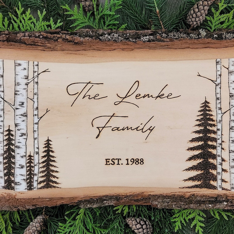 Pyrography Sign - Etsy