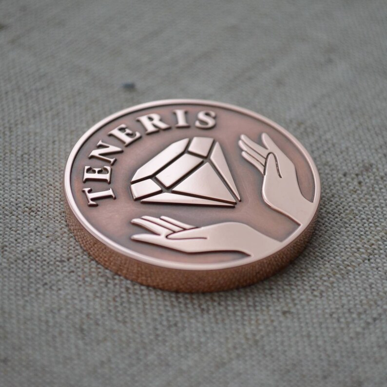 Worry Coin. Custom Design Copper Coin Custom Copper Coin with Logo ...