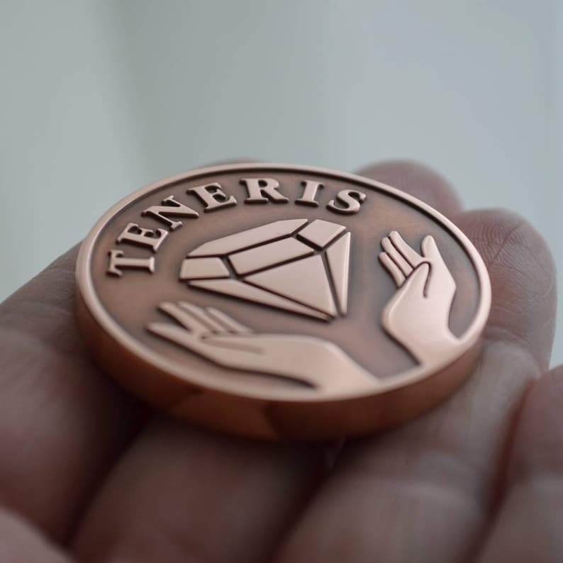 Worry Coin. Custom Design Copper Coin Custom Copper Coin with Logo ...