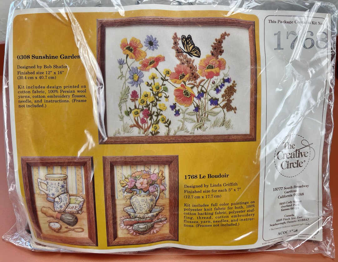 The Creative Circle 1768 Le Boudoir Kit - Etsy