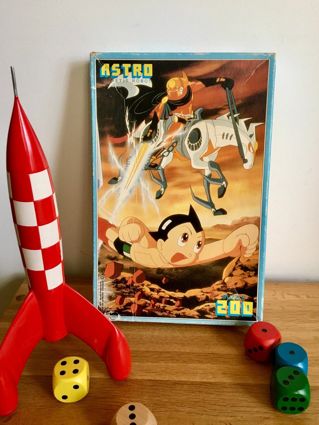 Puzzle 200 Pieces Astro the Little Robot 1984 - Etsy