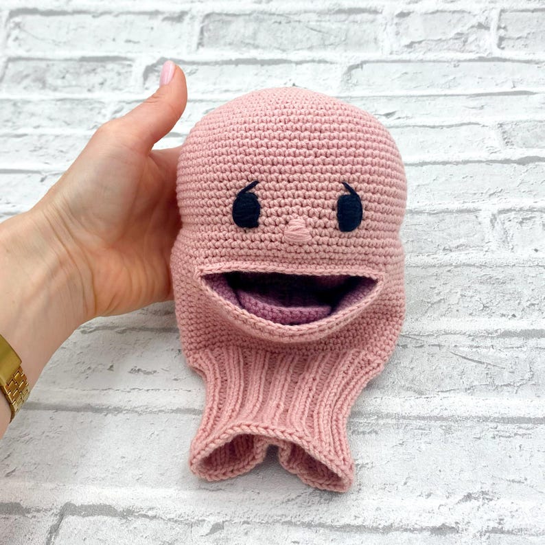 Crochet Baby Lactation Puppet, Model of Baby and Breast, Baby Puppet ...