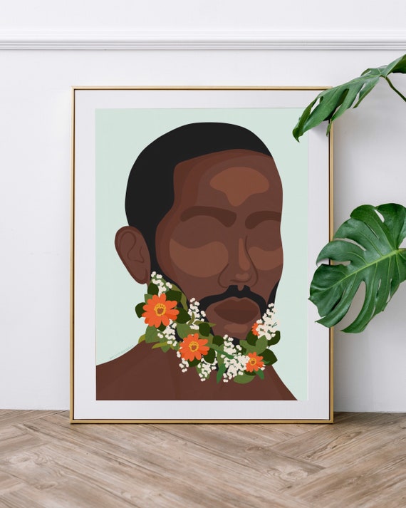 Plant Daddy Art Plant Dad Art Plant Print Wall Art Plant - Etsy
