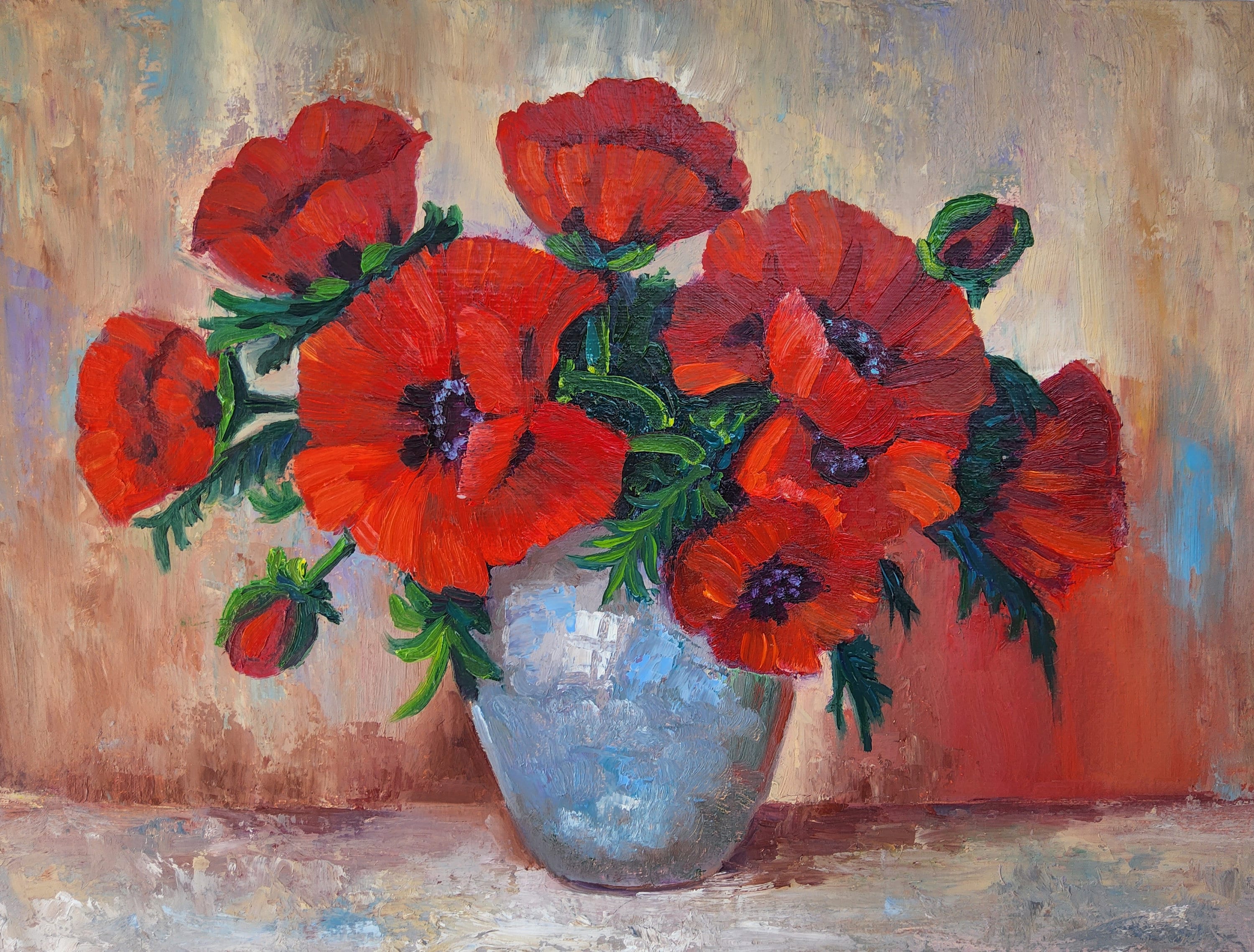 Famous Red Poppy Painting
