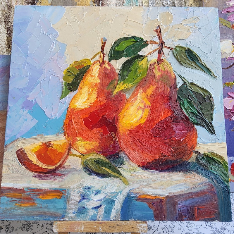 Pear Wall Art - Etsy