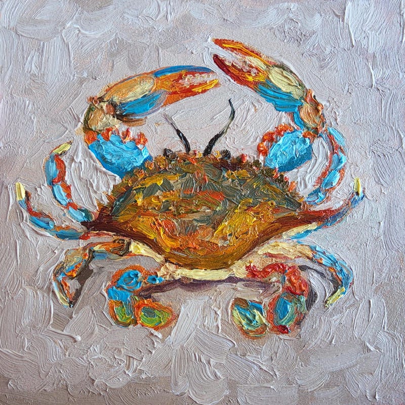 Crabs Oil - Etsy UK