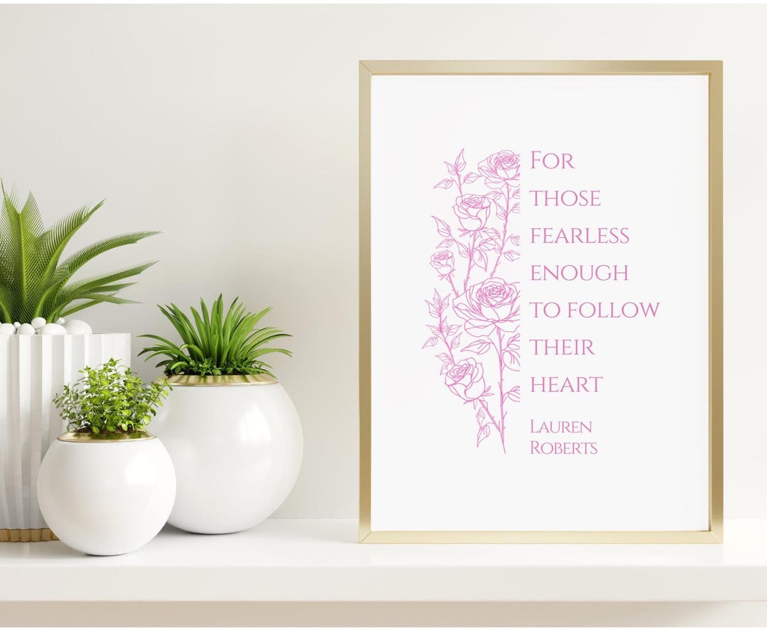 Fearless Art Print, Lauren Roberts, Powerless Digital Download ...