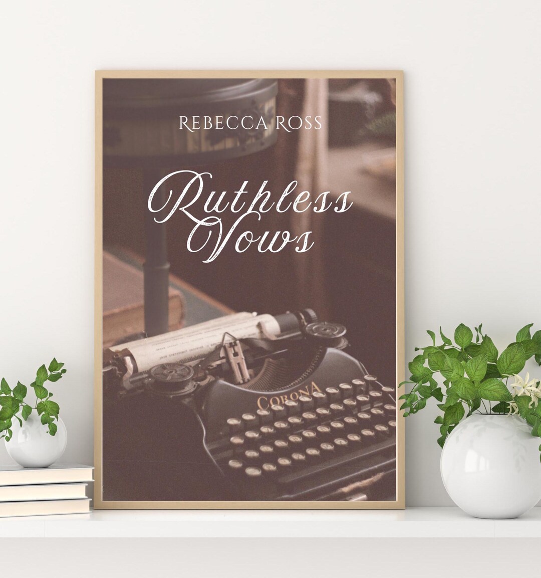 Divine Rivals Art Print, Rebecca Ross, Ruthless Vows Digital Download ...