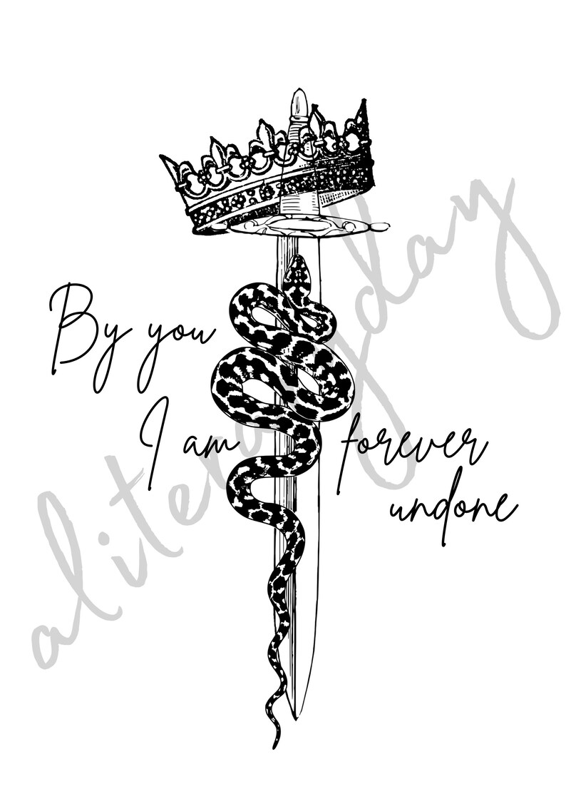 The Cruel Prince Print Digital Download Printable Wall Art - Etsy