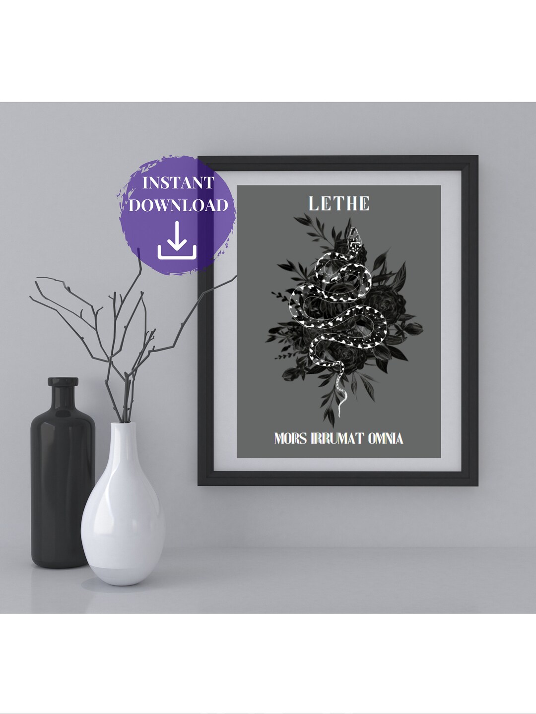 Ninth House Lethe Print, Instant Download Printable Wall Art - Etsy