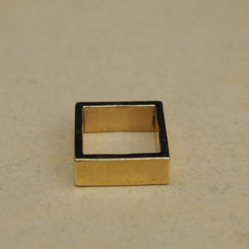Women Silver Square Rings - Etsy