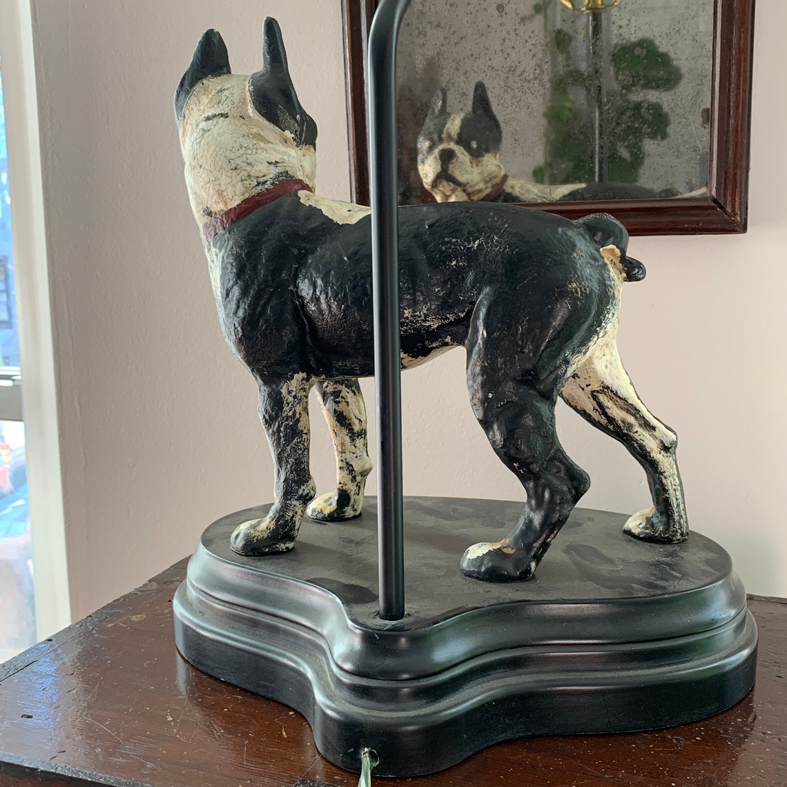 Vintage Boston Terrier Lamp. | Etsy
