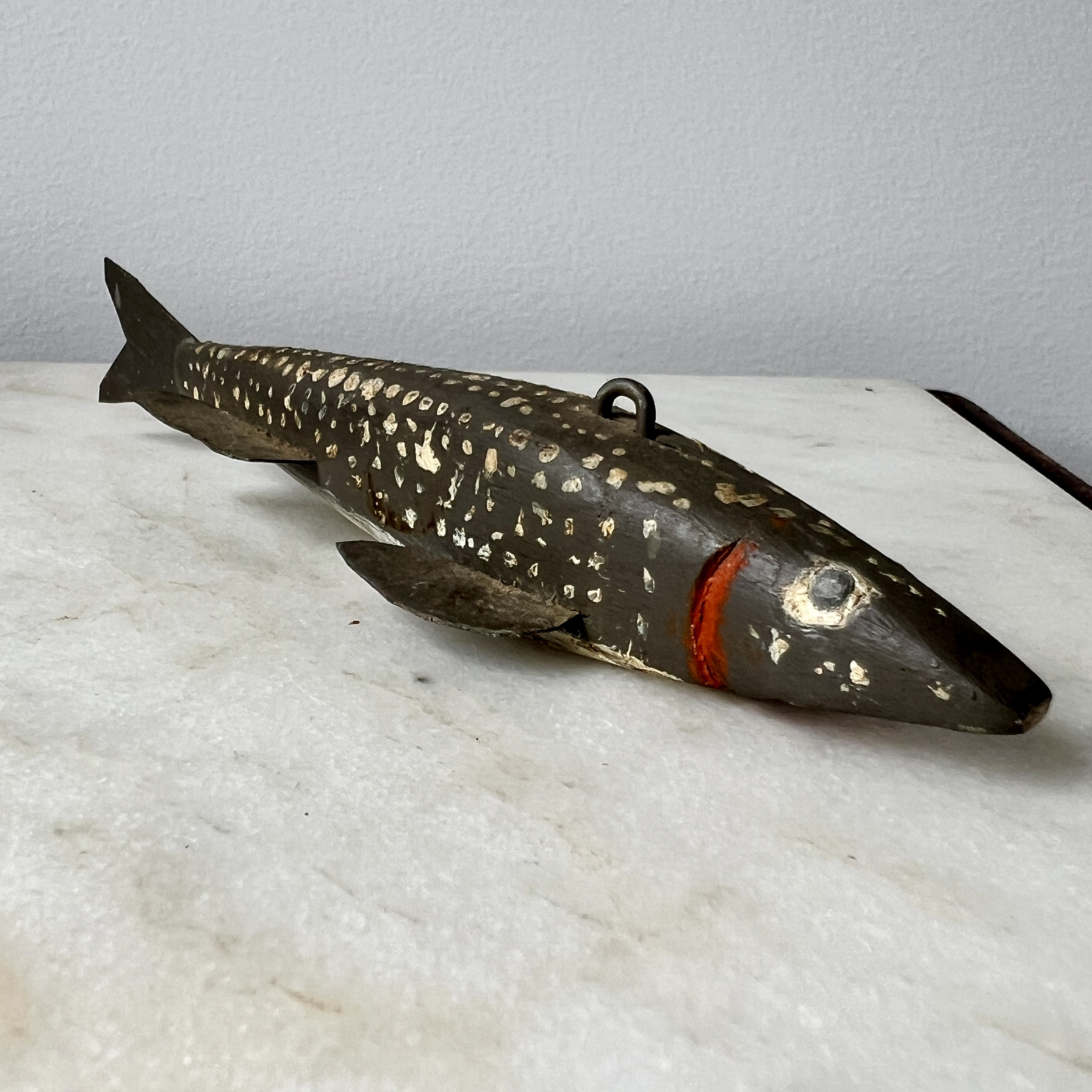 Folk Art Fish Decoy Hand-carved and Painted - Etsy