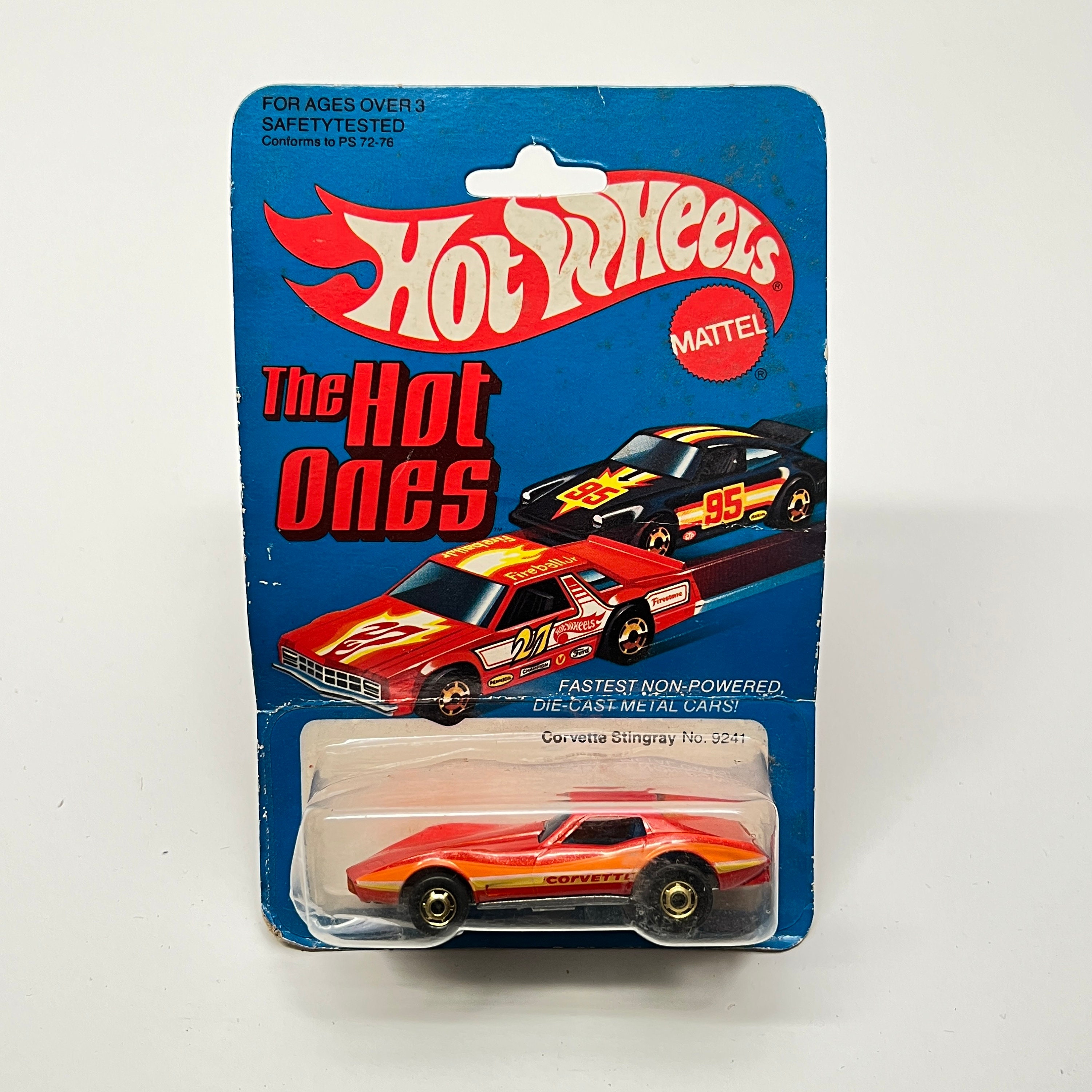 1981 HOT WHEELS Red Corvette Stingray No. 9241 the Hot Ones - Etsy