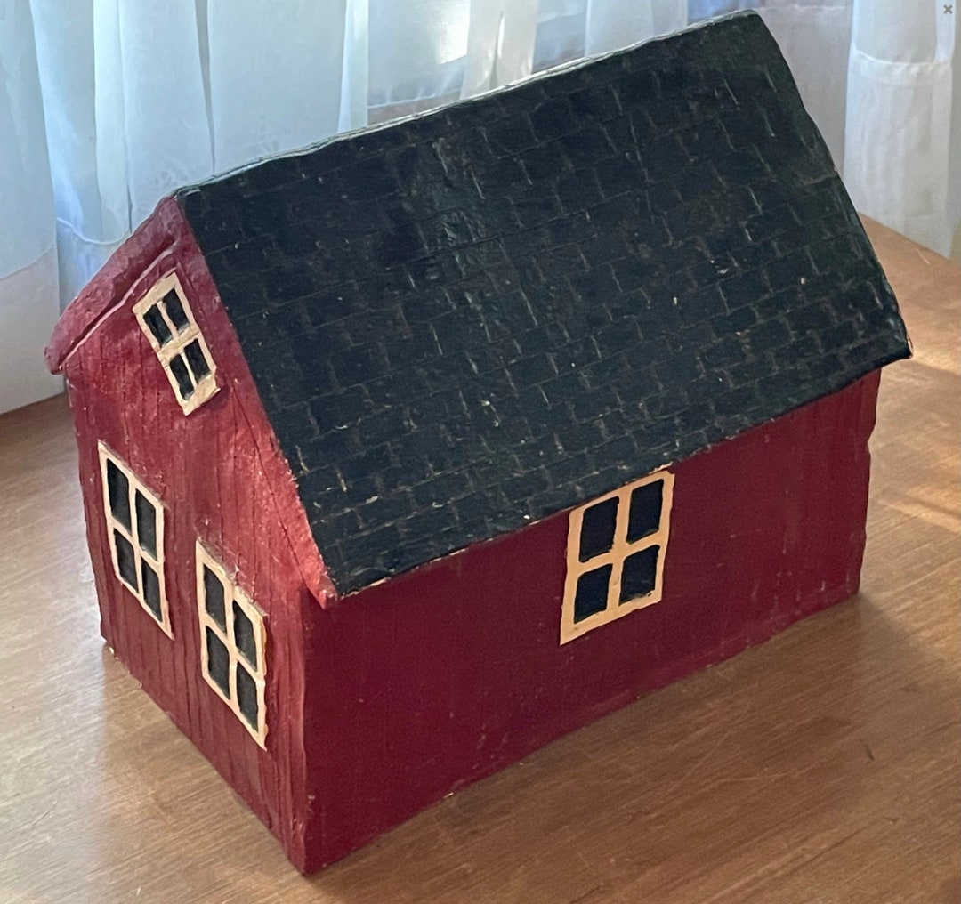 A Charming Large Hand Crafted Ceramic Barn - Etsy
