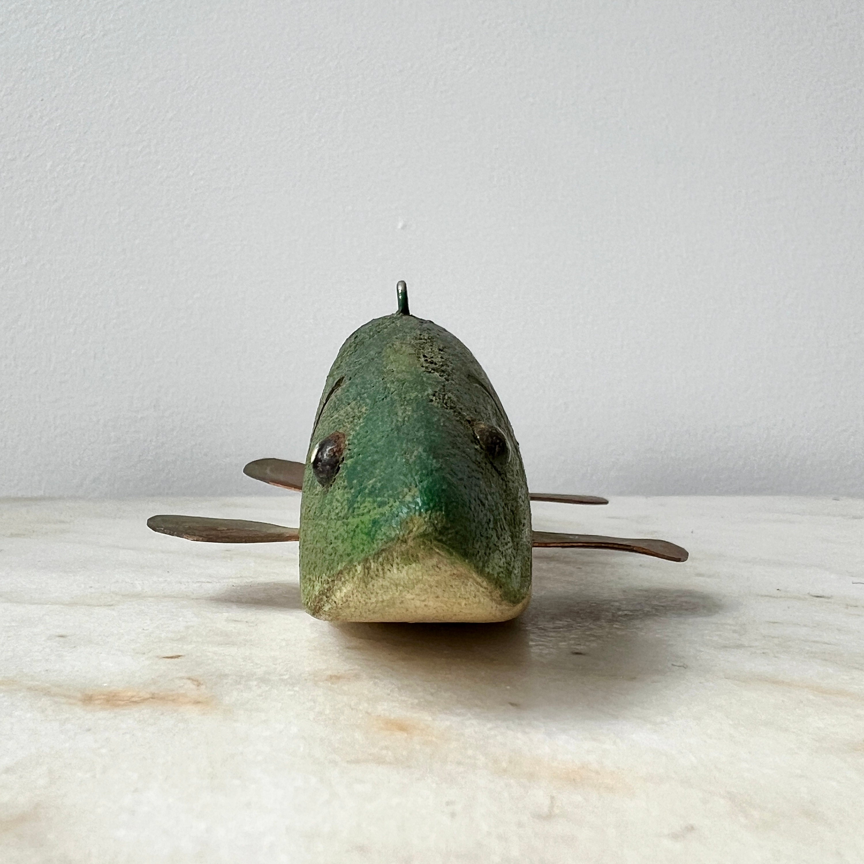 Folk Art Fish Decoy Hand-carved and Painted - Etsy