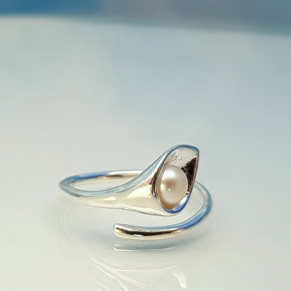 Vintage Pearl Ring - Etsy