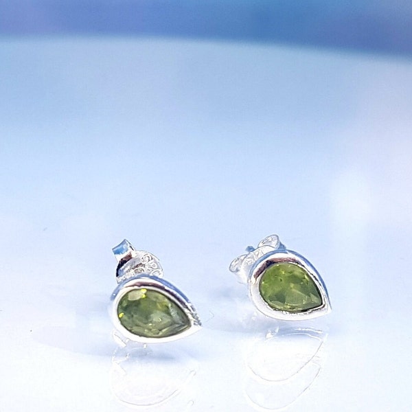Peridot Earrings - Etsy