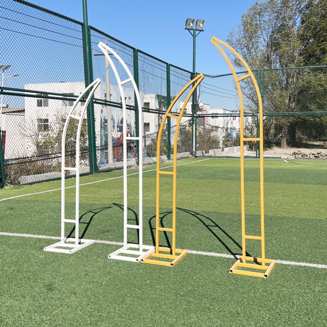 Metal Arch Backdrop Stand Wedding Arch Stand Frame Wedding Arches for ...