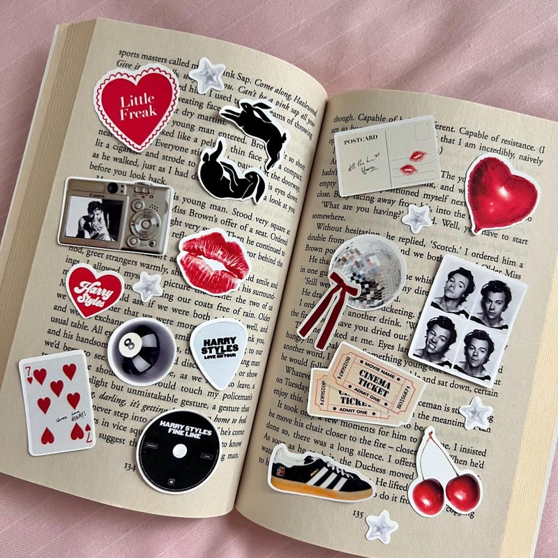 Harry Styles Stickers - Etsy