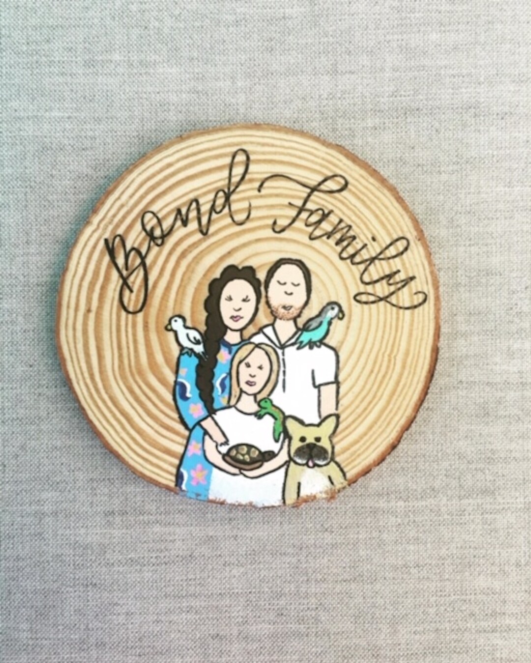 Custom Family Magnets, Ornaments, Family, Home Decor - Etsy