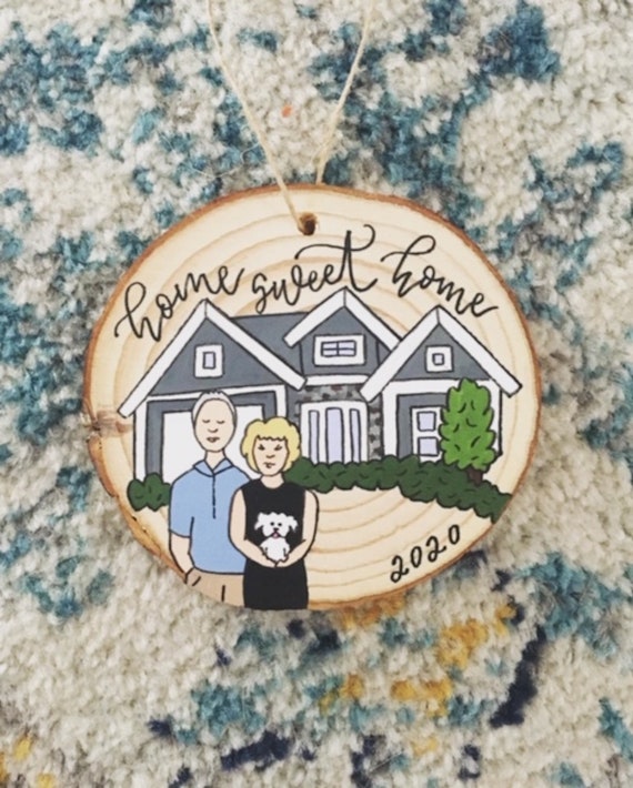 Custom Family Ornaments Family Magnets New Home Home Sweet - Etsy.de