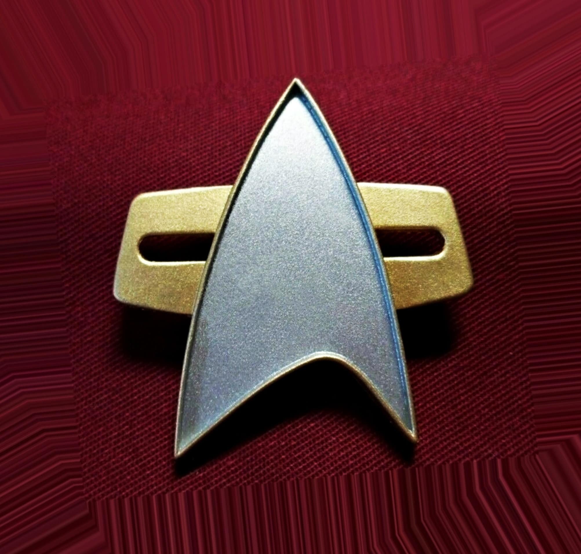 Star Trek Deep Space Nine DS9 Combadge Communicator Pin | Etsy