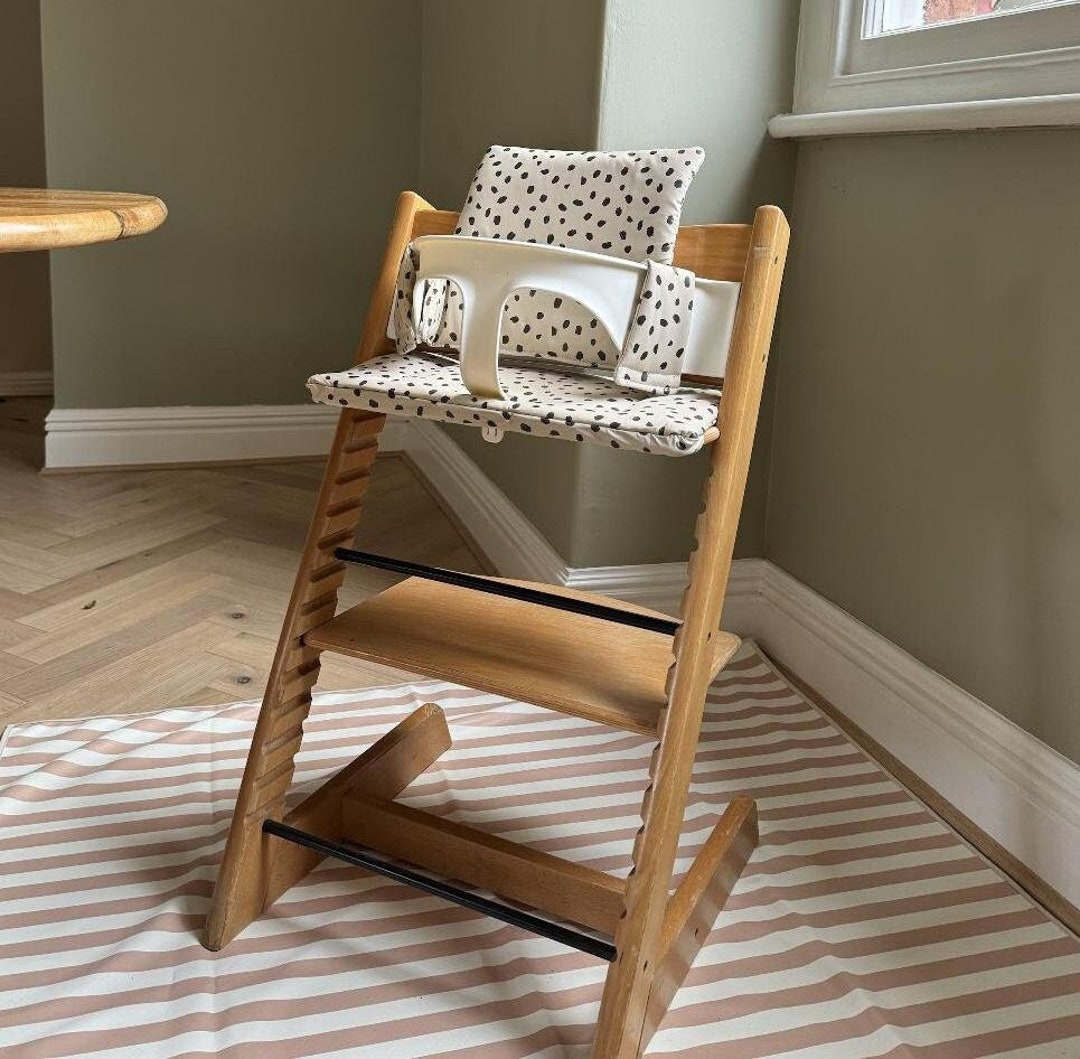 Wipeable Cushion the Stokke Tripp Trapp Highchair - Choc Chip - Etsy